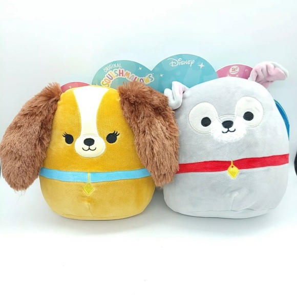 Squishmallows | Other | Squishmallows 8 Disney Lady The Tramp Pair ...